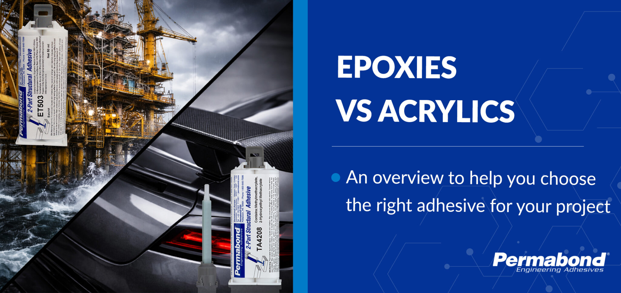 Epoxy vs Acrylic: Which Adhesive Is Right for Your Project? - Permabond